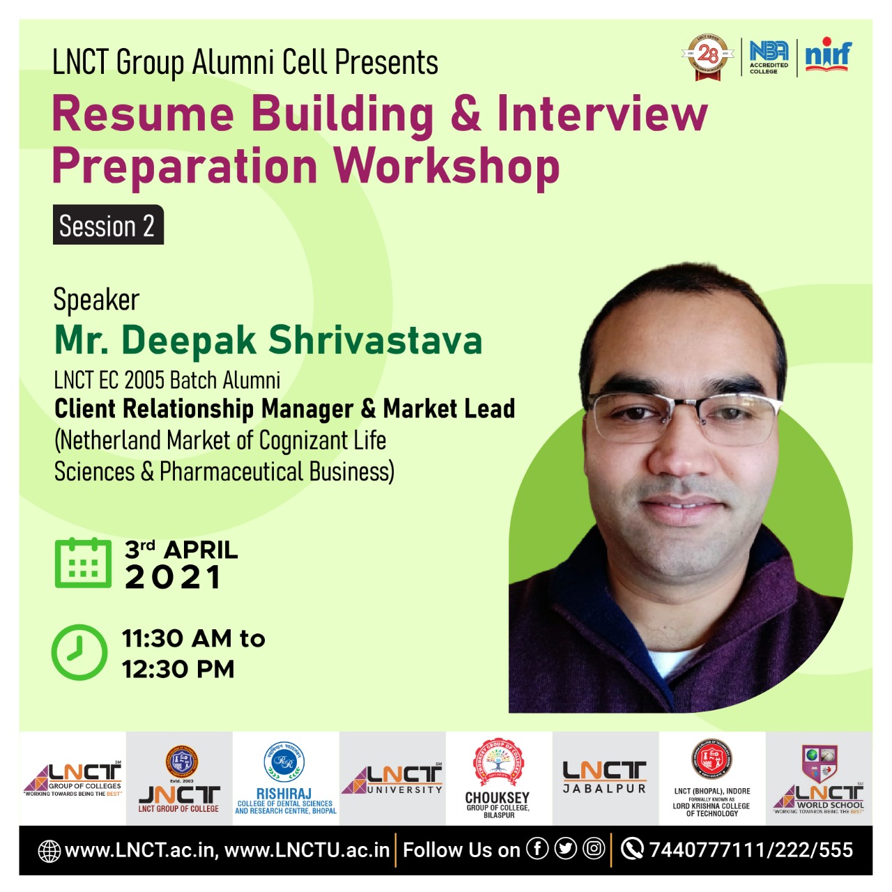 Short Term Training Programme On Deep Learning For Engineering And Science Based Applications ...