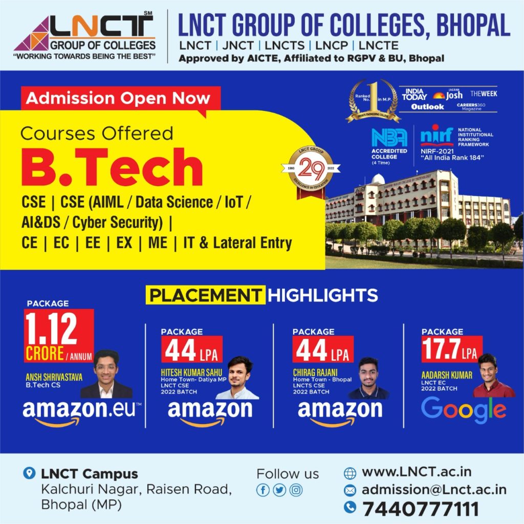 LNCT College | Top Engineering Colleges In Central India