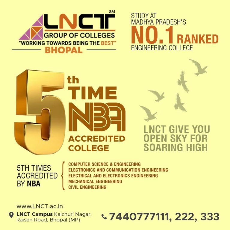 LNCT College | India's No. 1 Engineering Institute | Bhopal