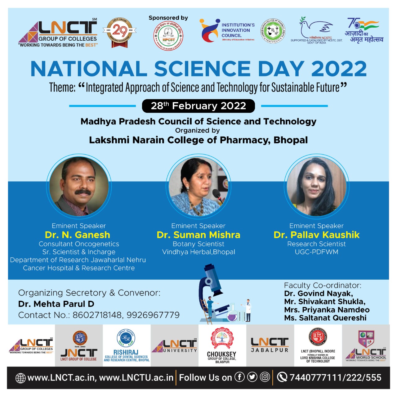Model Competition On National Science Day | LNCT Group