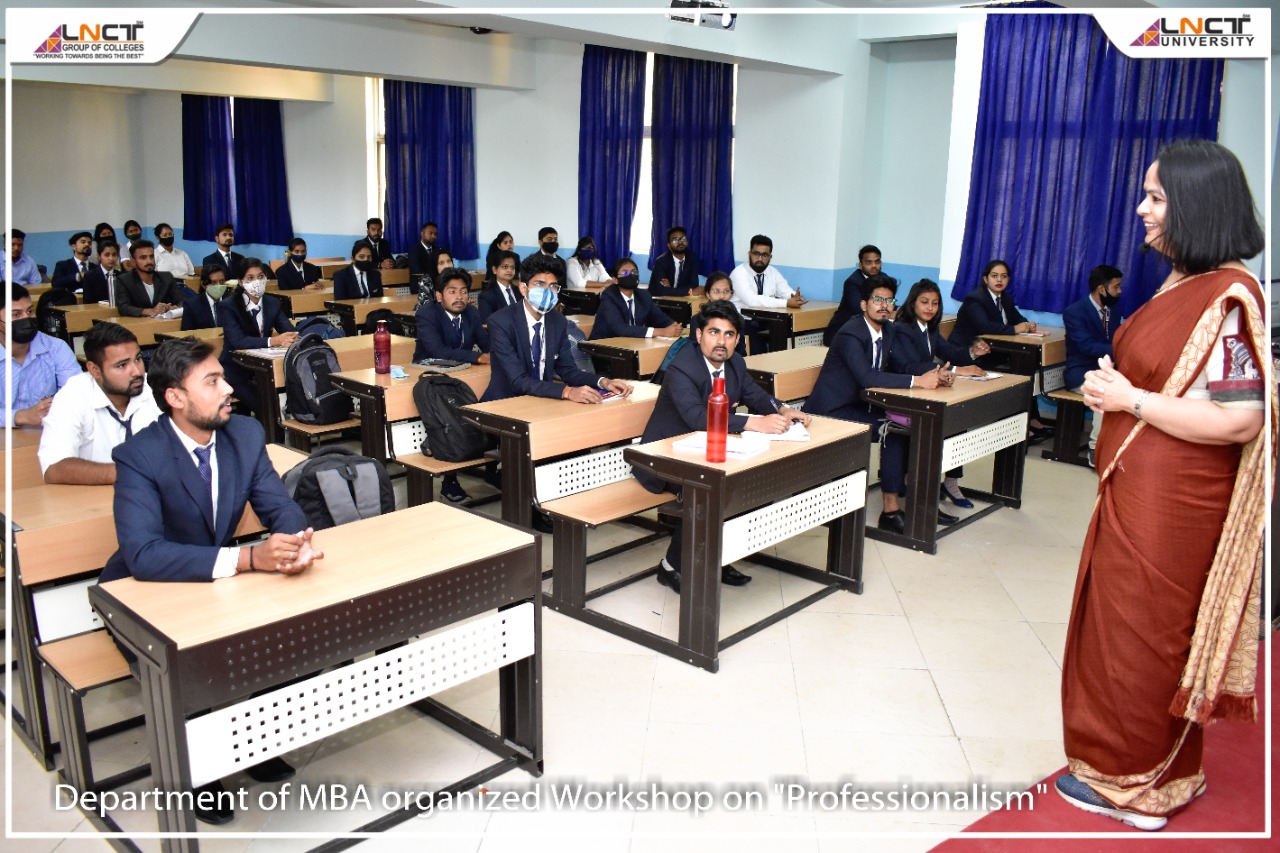 Webinar On Workshop On Professionalism | LNCT Group