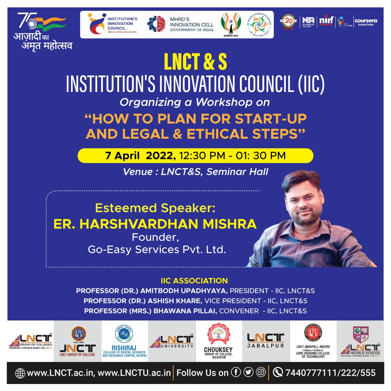 How To Plan For Start-up & Legal And Ethical Steps | LNCT Group