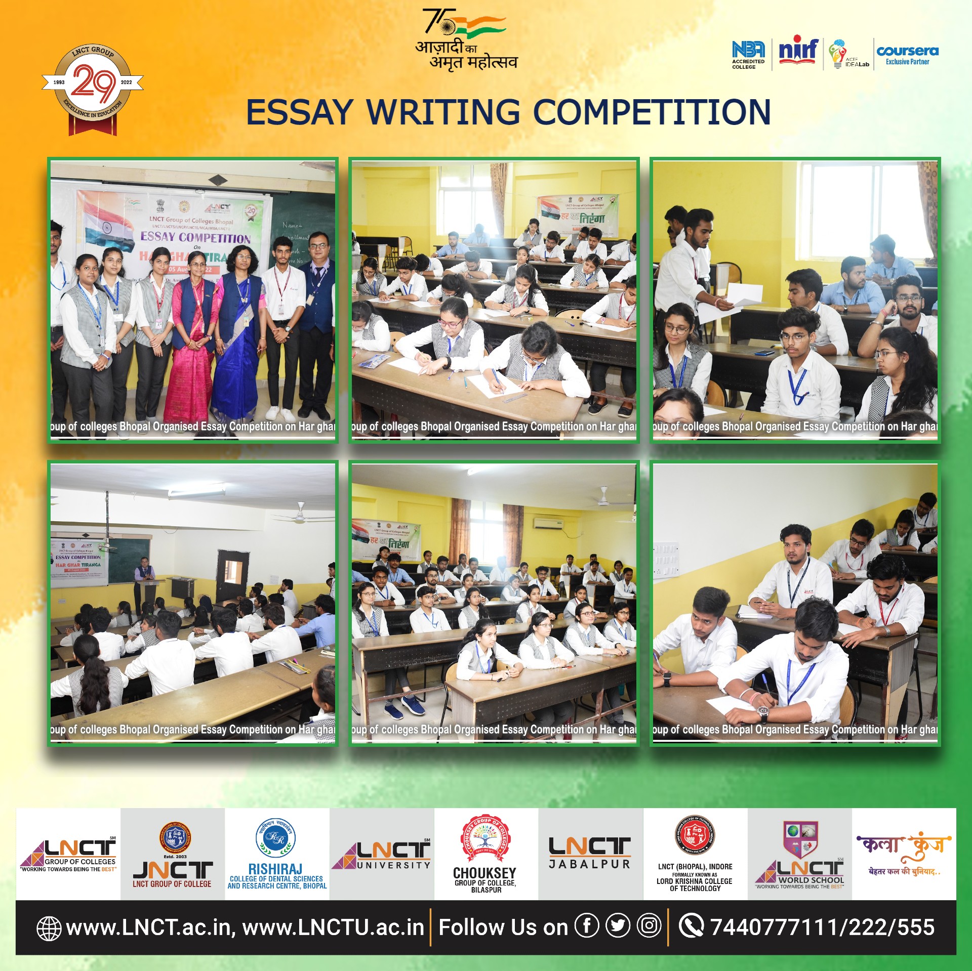 Essay Writing Competition | LNCT Group