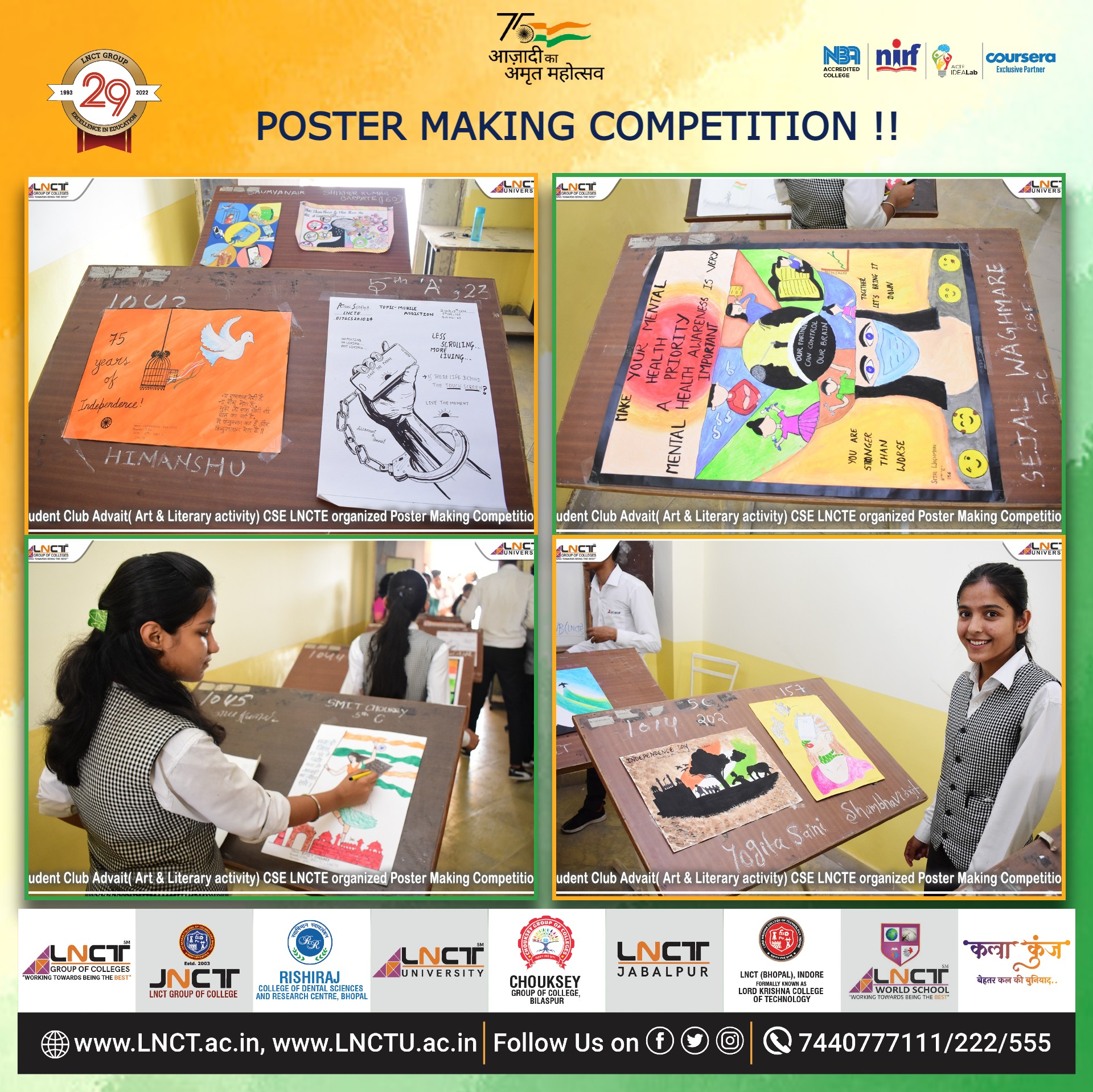 Poster Making Competition | LNCT Group