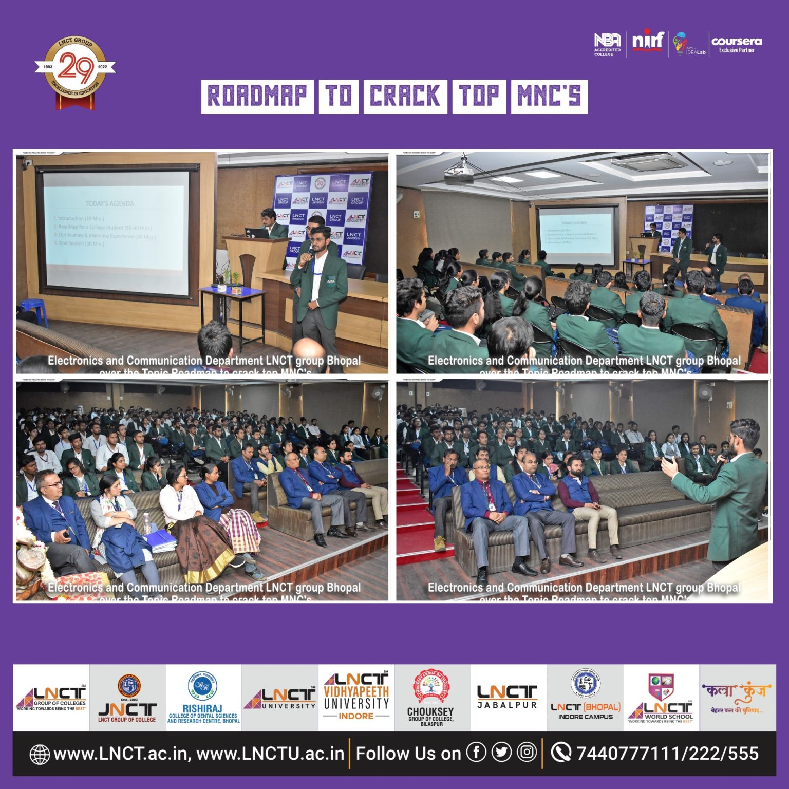 Roadmap To Crack Top MNCs | LNCT Group