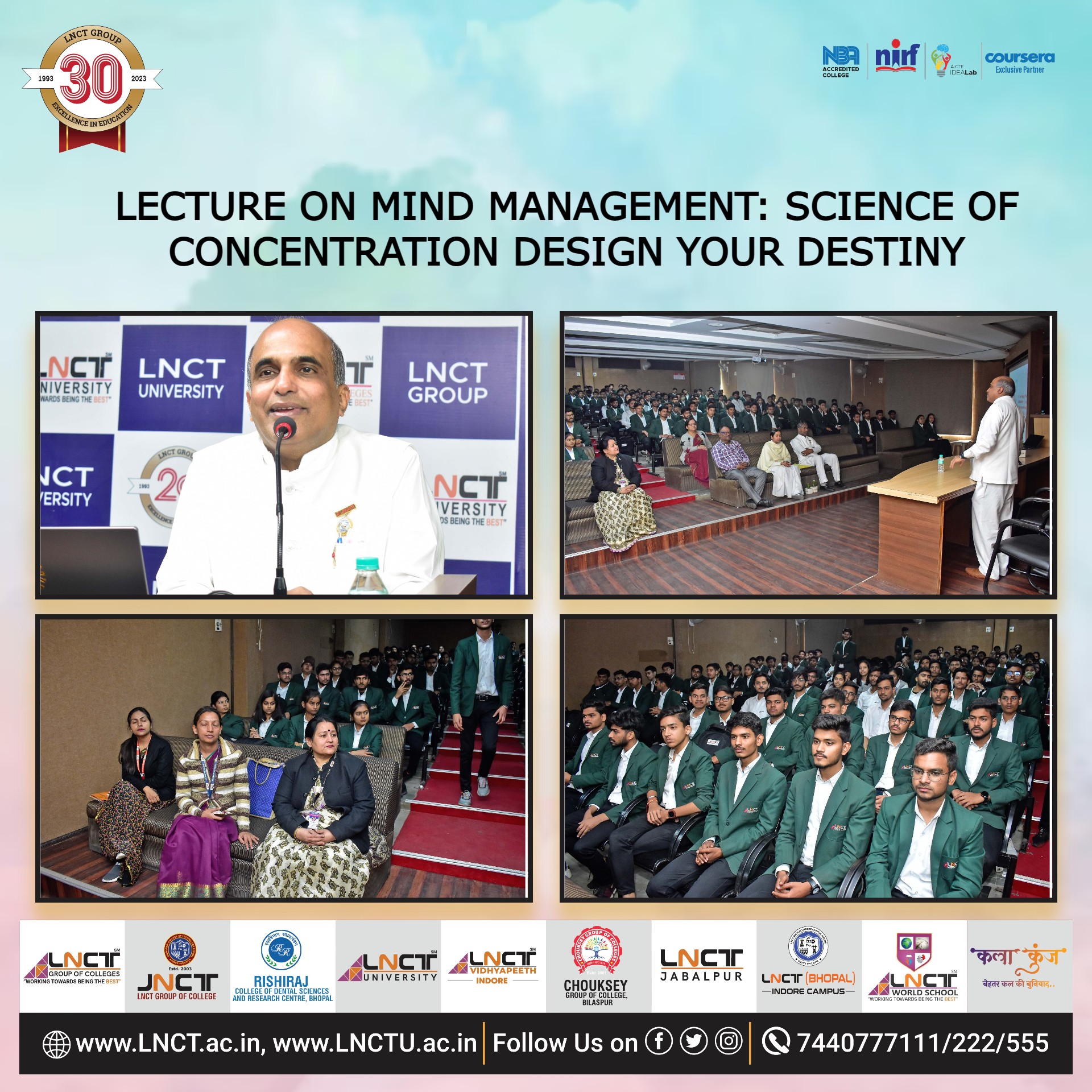 Lecture On Mind Management: Science Of Concentration Design Your ...