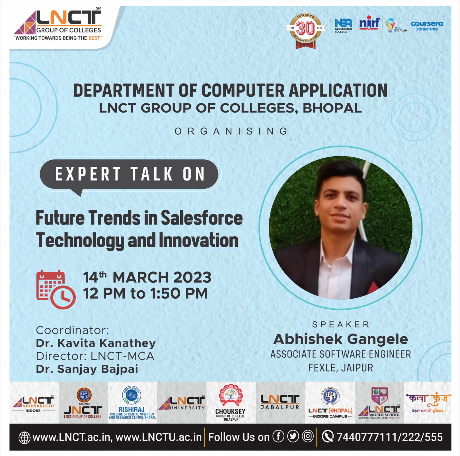 Expert Talk On The Future Trends In Salesforce Technology And Innovation | LNCT Group