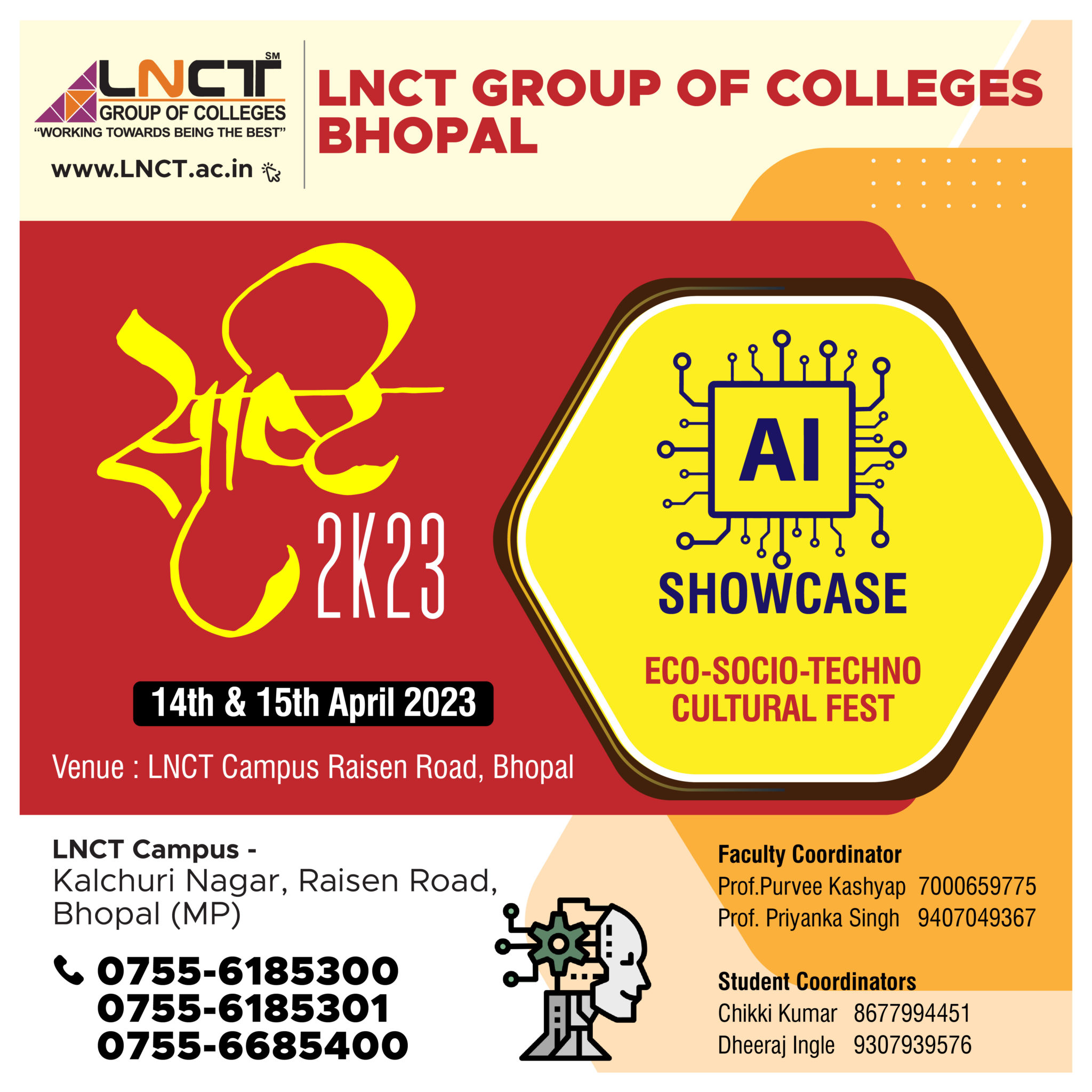 LNCTU CS & AIML Is Organizing An AI Showcase | LNCT Group