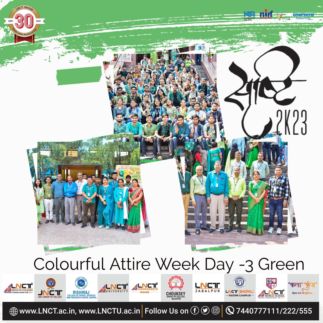 Colourful Attire Week Day -3 Green | LNCT Group