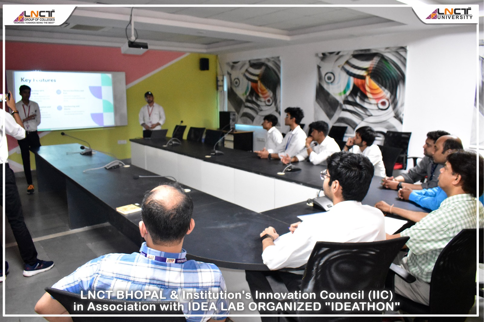 Ideathon Organized By IIC In Association With IDEA LAB | LNCT Group