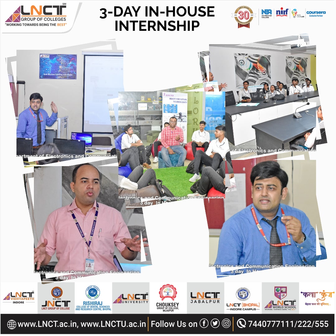 3-DAY IN-HOUSE INTERNSHIP | LNCT Group