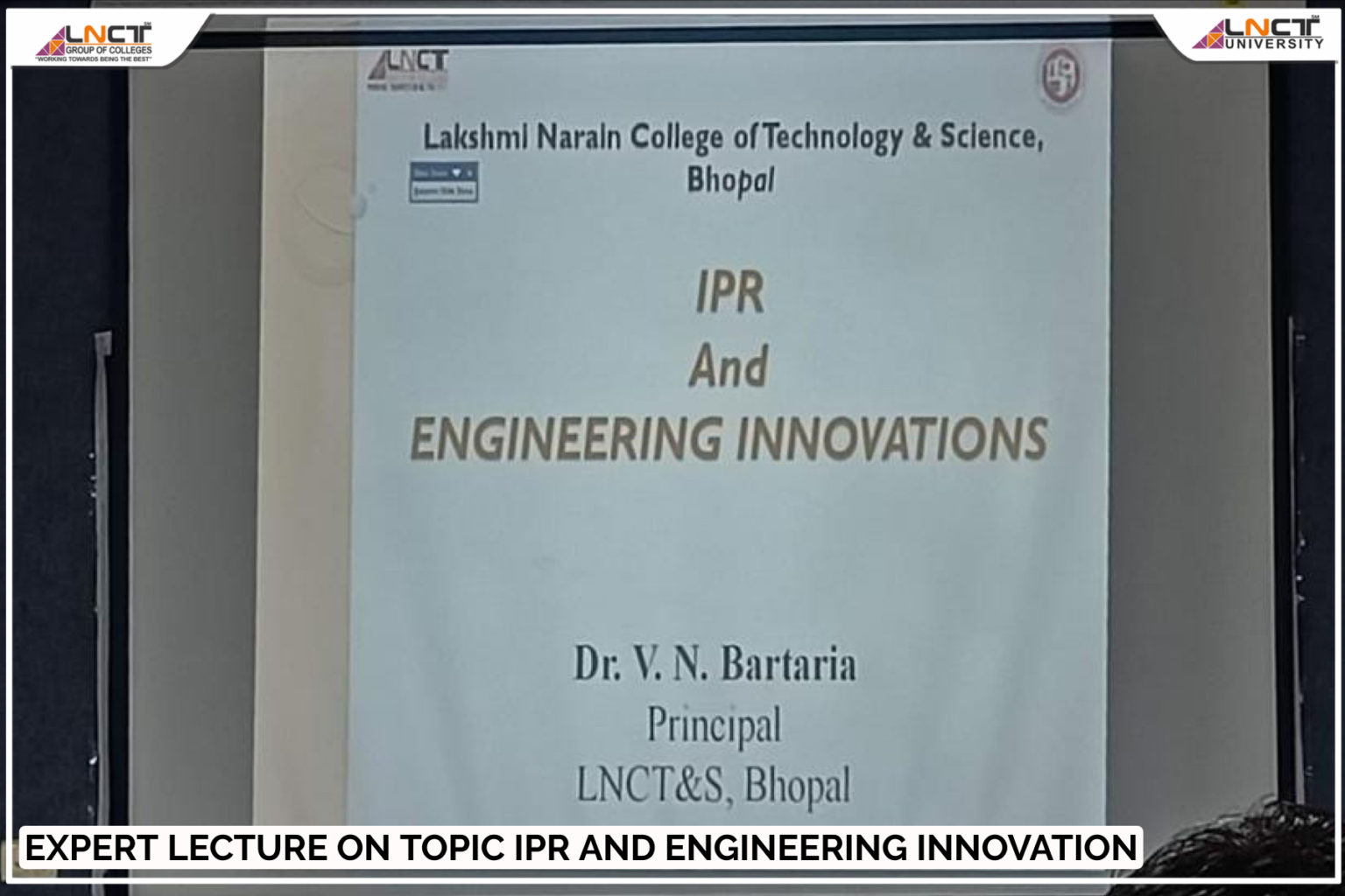 IPR And Engineering Innovations | LNCT Group