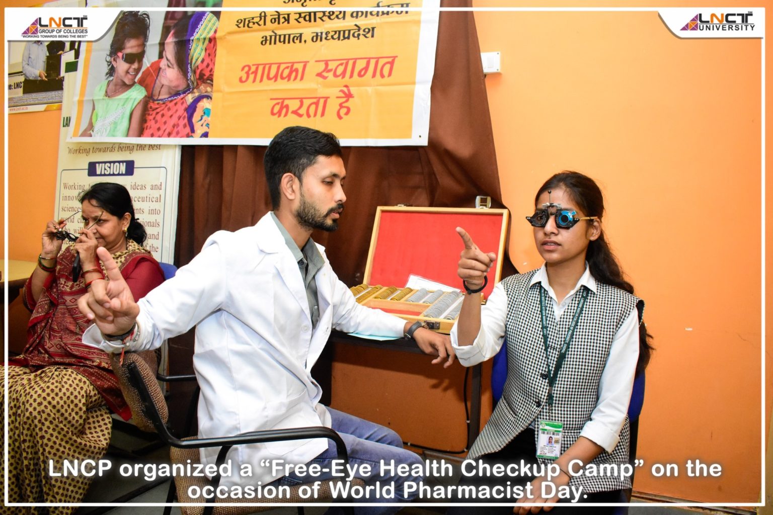 One-day Eye-health Check-up Camp At LNCP | LNCT Group