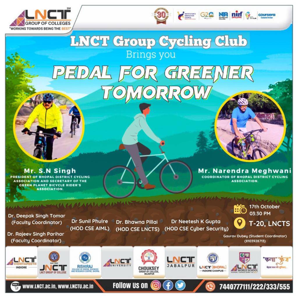 Pedal For Greener Tomorrow | LNCT Group