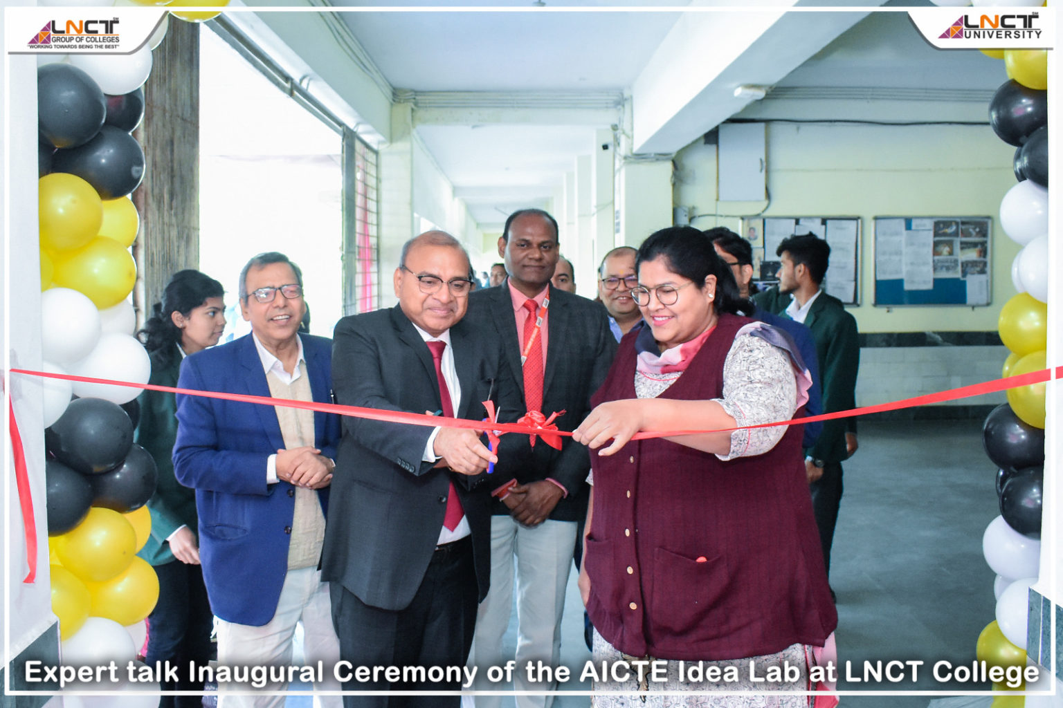 Inauguration Ceremony Of The AICTE Idea Lab | LNCT Group