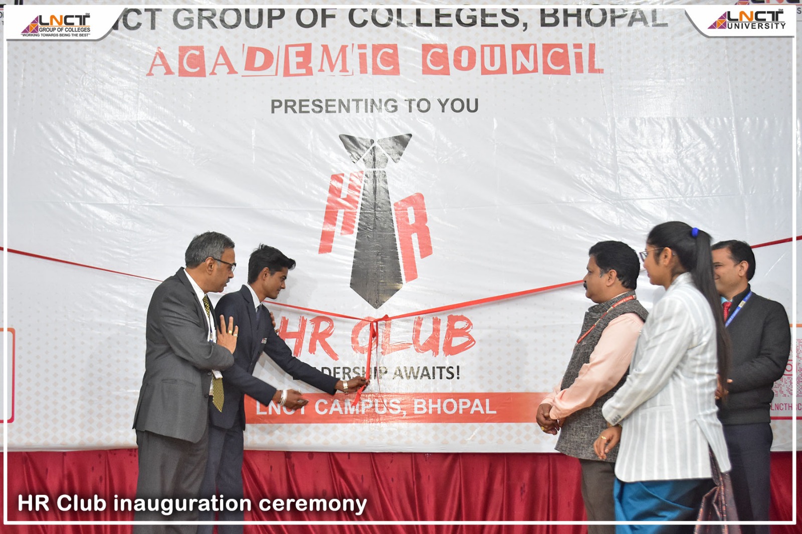 The Inauguration Ceremony At The HR Club | LNCT Group