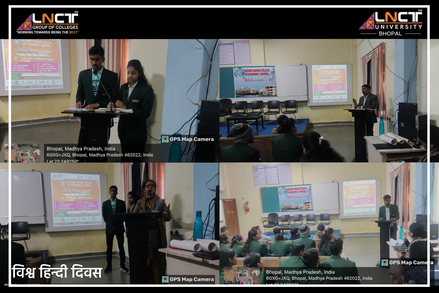 LNCP World Hindi Day Is Celebrated | LNCT Group