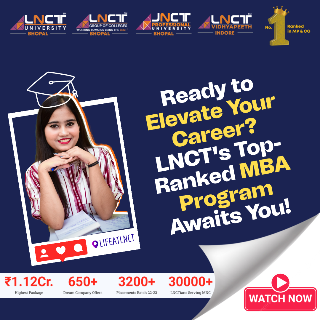 Ready To Elevate Your Career? LNCT's Top-Ranked MBA Program Awaits You ...