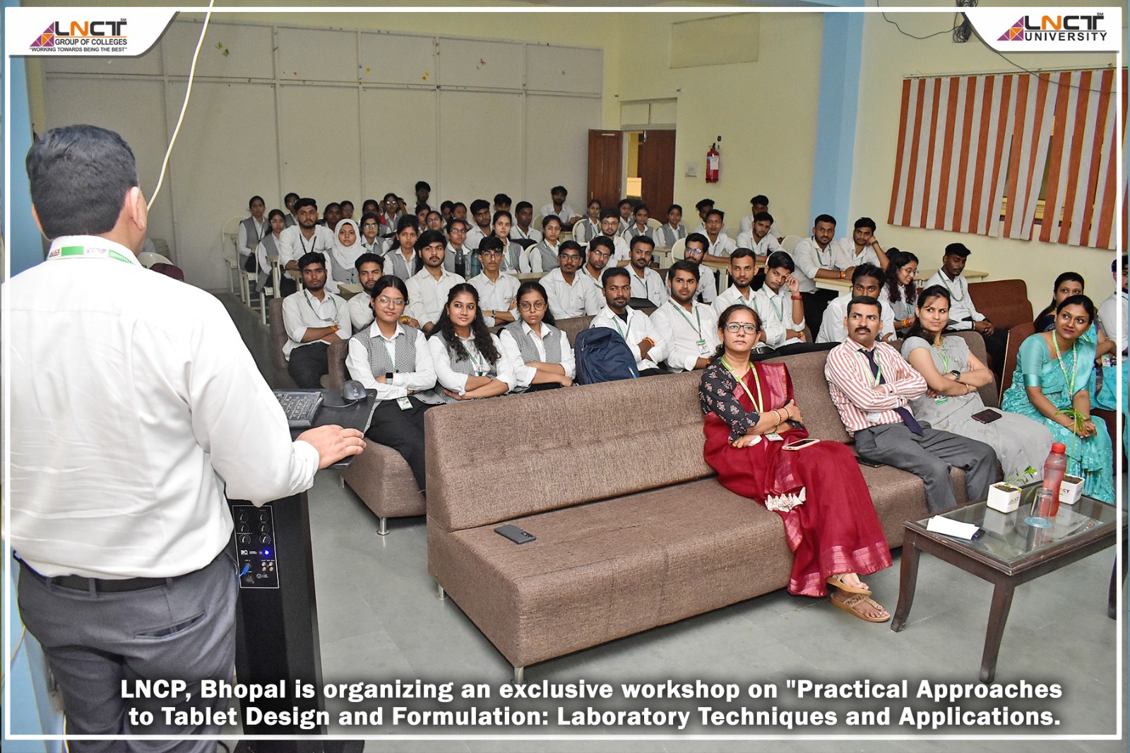 Workshop On Tablet Design And Formulation | LNCT Group