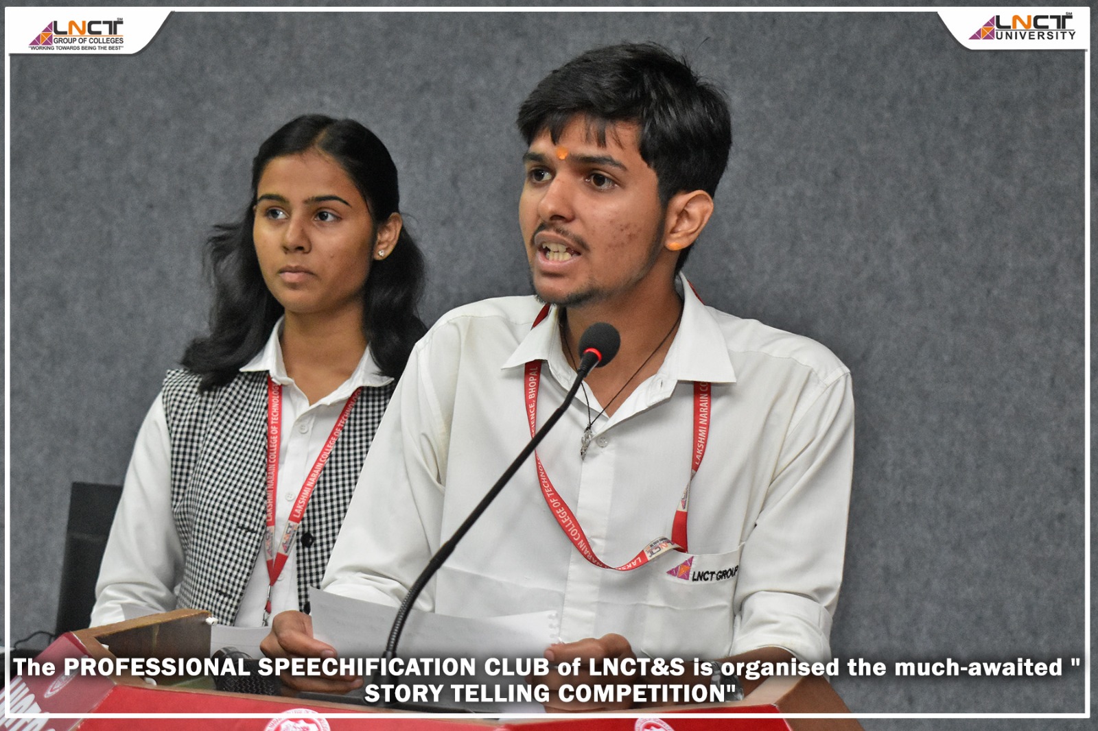 Story Telling Competition | LNCT Group