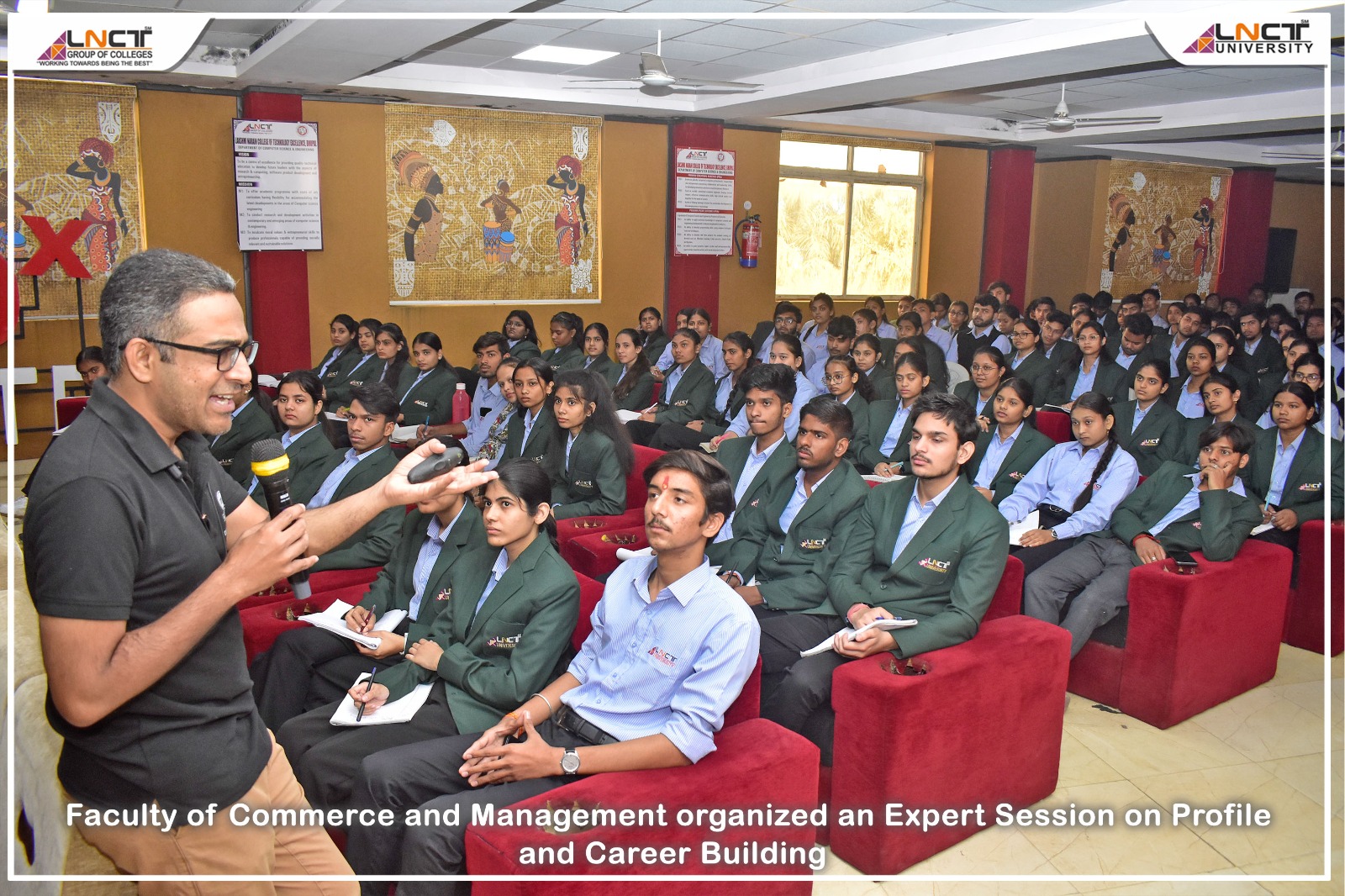 Expert Session On Profile And Career Building | LNCT Group