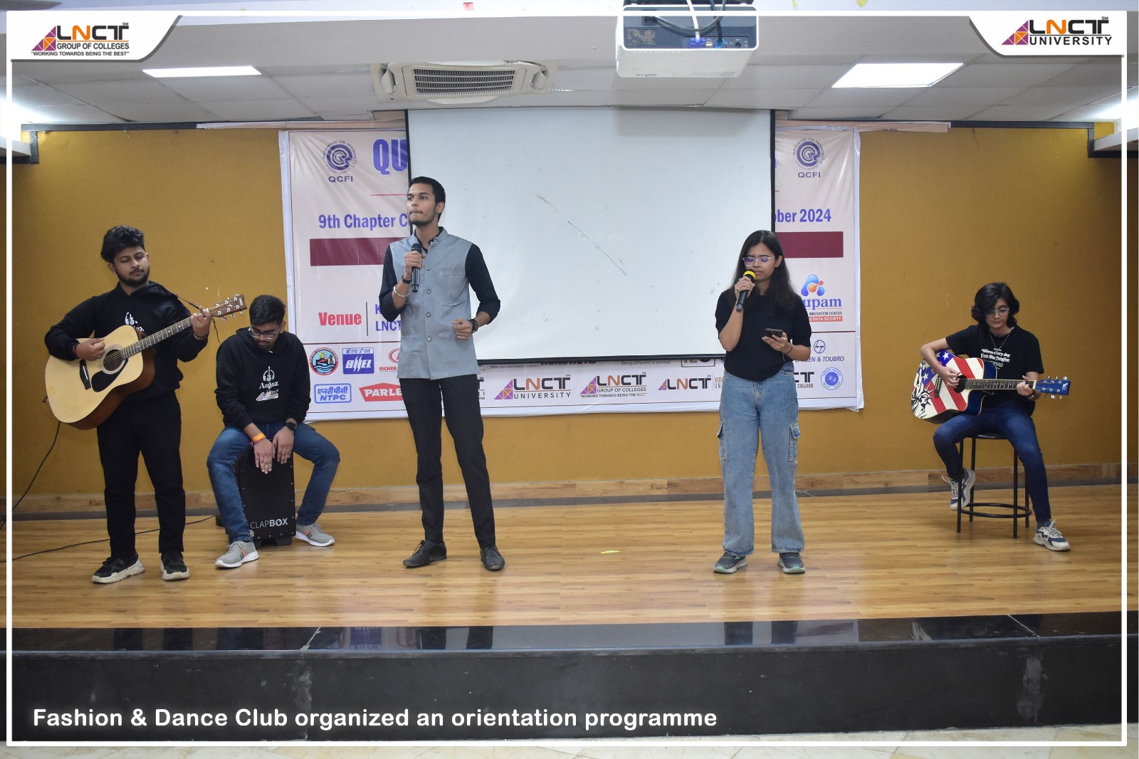 Fashion & Dance Club: A Vibrant Orientation Program | LNCT Group