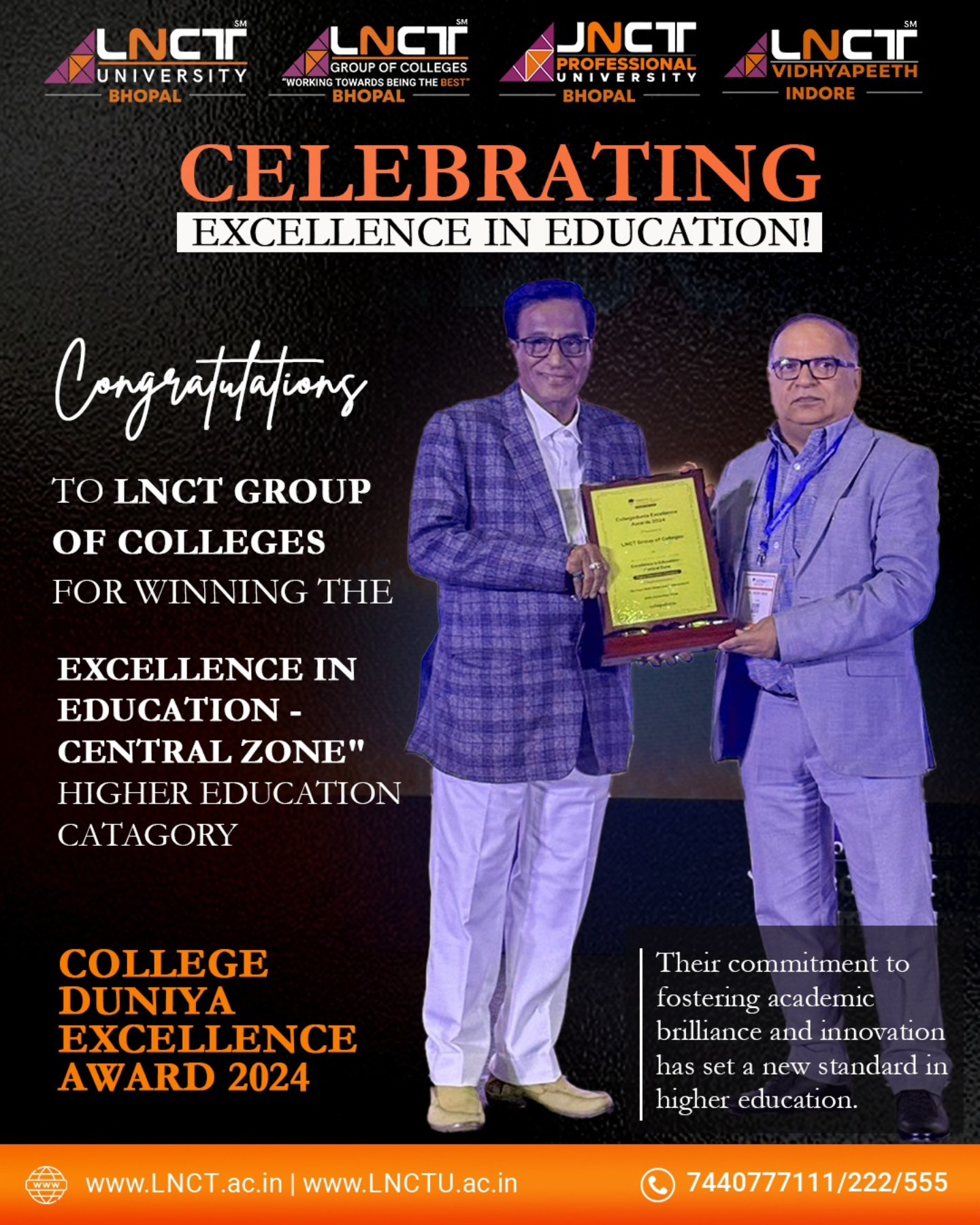 Celebrating A Landmark Achievement For LNCT Group | LNCT Group