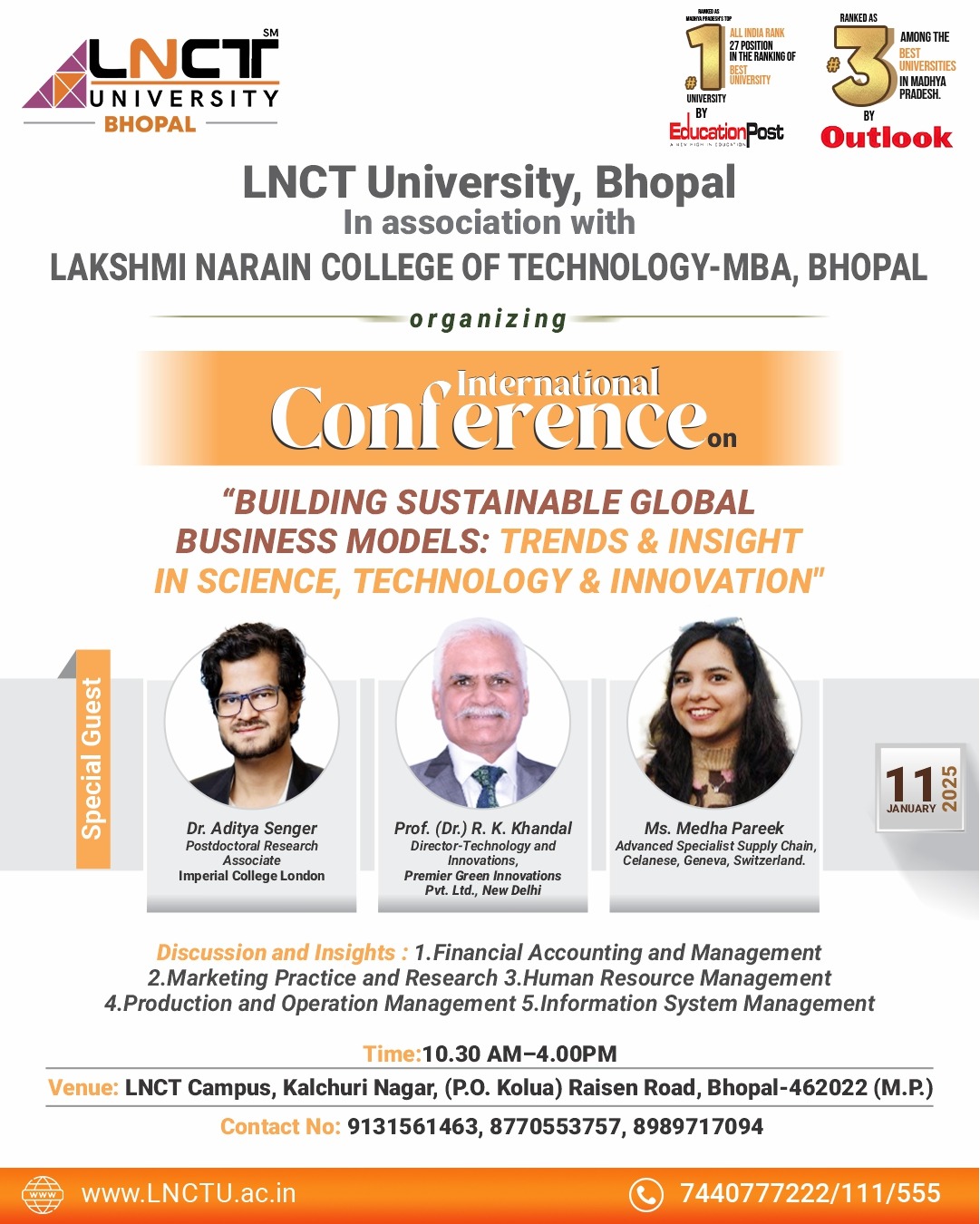 International Conference On Building Sustainable Global Business Models ...