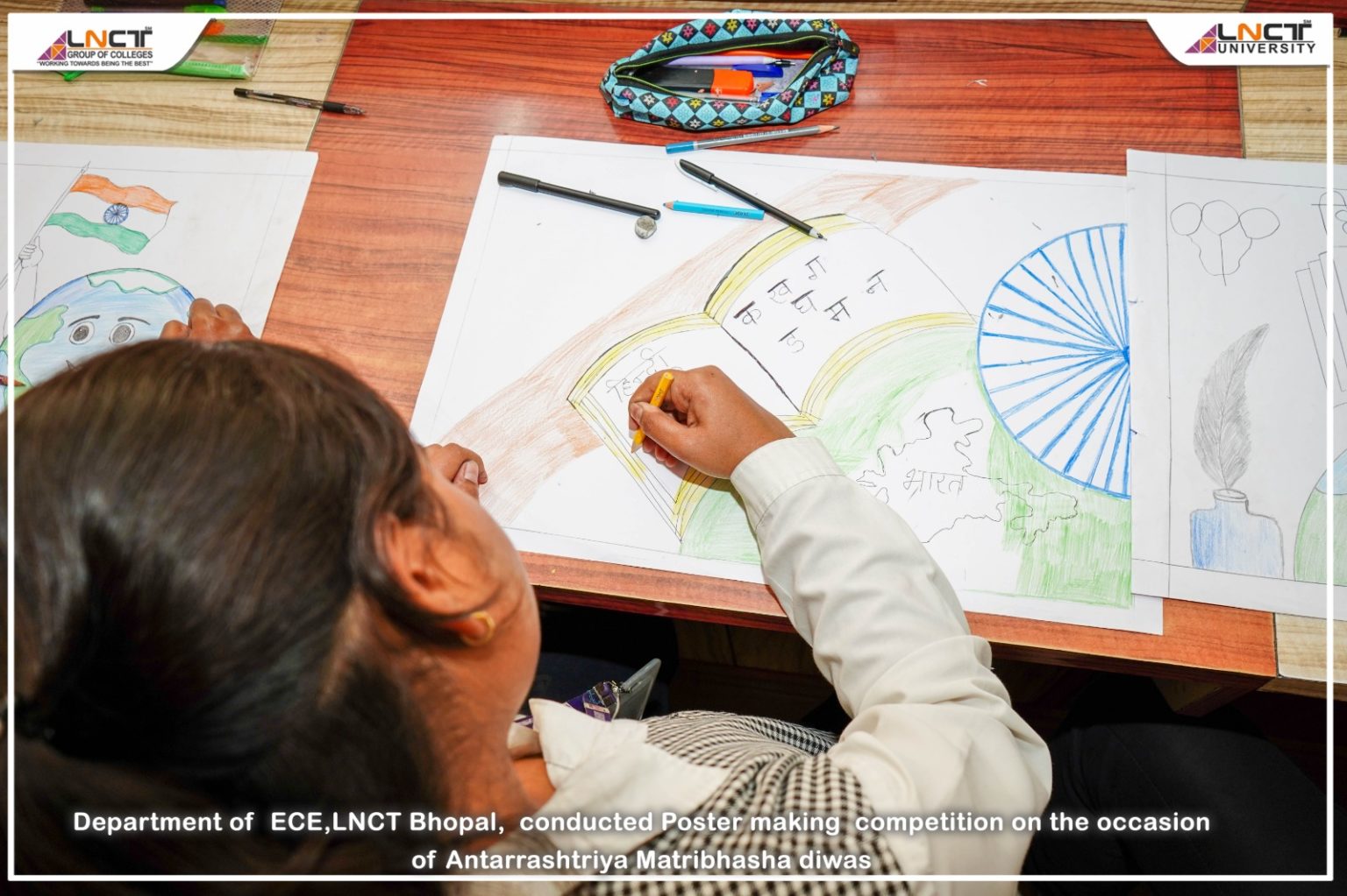 Poster Making Competition On The Occasion Of Antarrashtriya Matribhasha ...