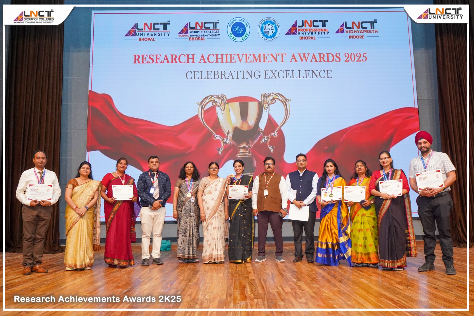 LNCT Group Of Colleges Honours Research Excellence At The R&D ...