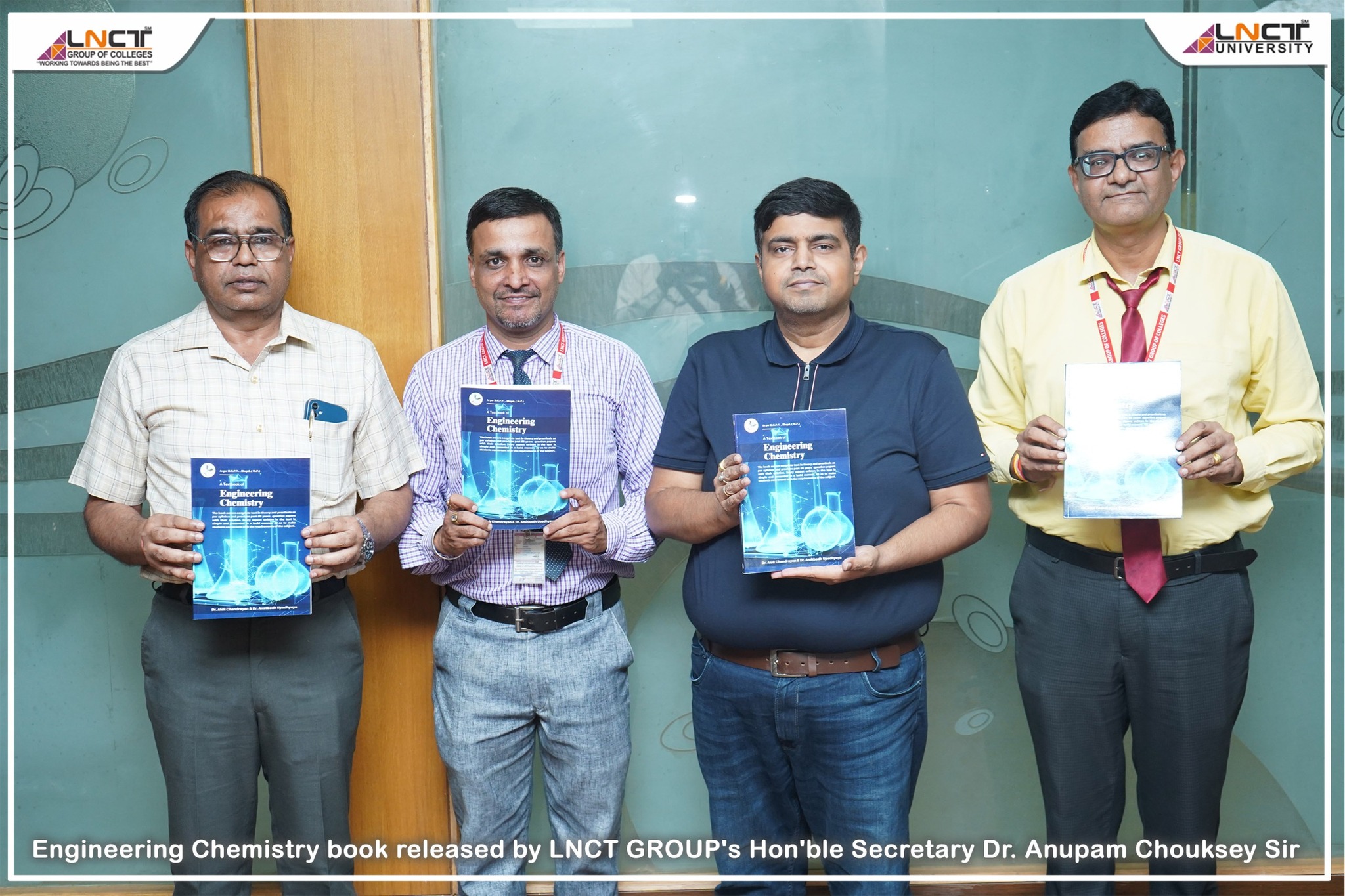 A Textbook Of Engineering Chemistry Released By LNCT GROUP’s Hon’ble Secretary Dr. Anupam ...