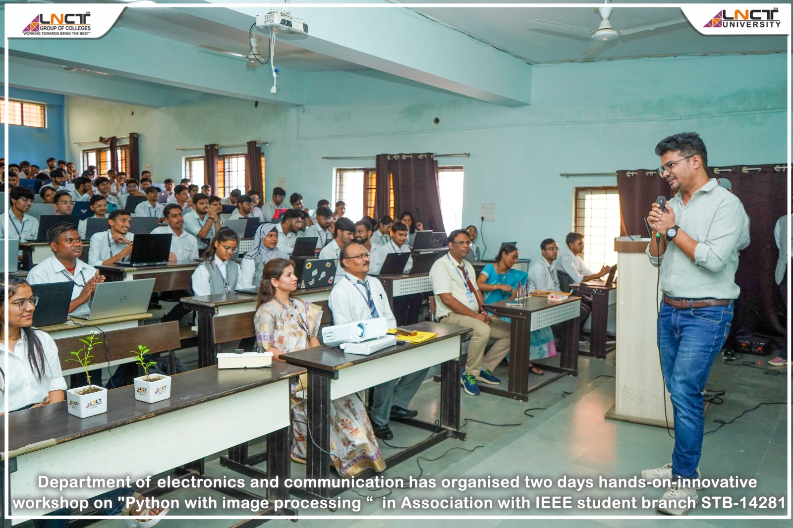 Hands-on Workshop On “Python With Image Processing” At LNCT | LNCT Group