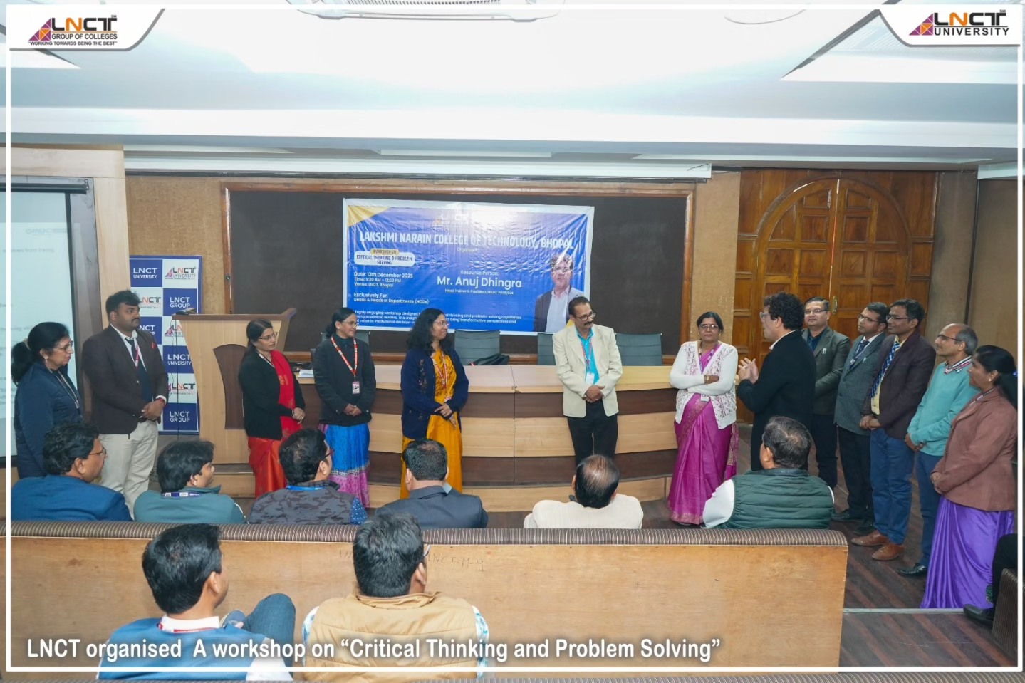 LNCT Group Of Colleges Organized An Insightful Workshop On “Critical ...